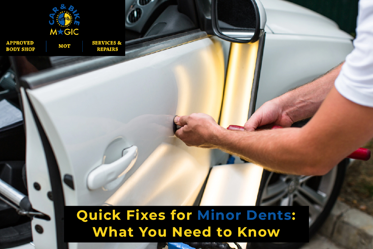 Quick Fixes for Minor Dents: What You Need to Know - Car & Bike Magic